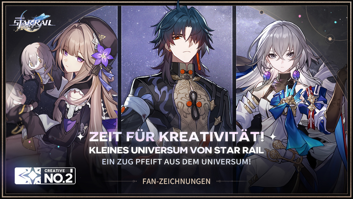 Fan-Art-Wettbewerb: Kleines Universum Nr.2 von Star Rail: Ein Zug ...